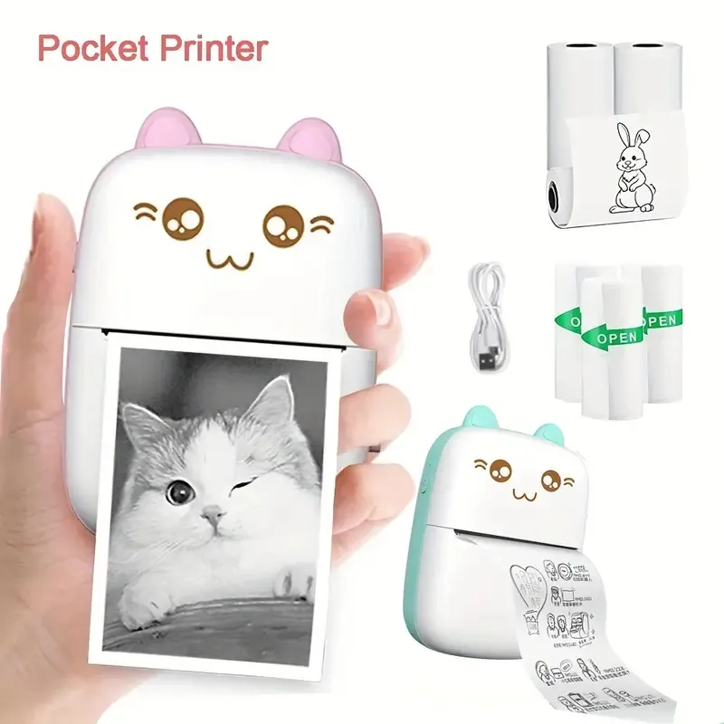 DHgate.com:Portable Mini Printer - Wireless Pocket Printer for On-the ...