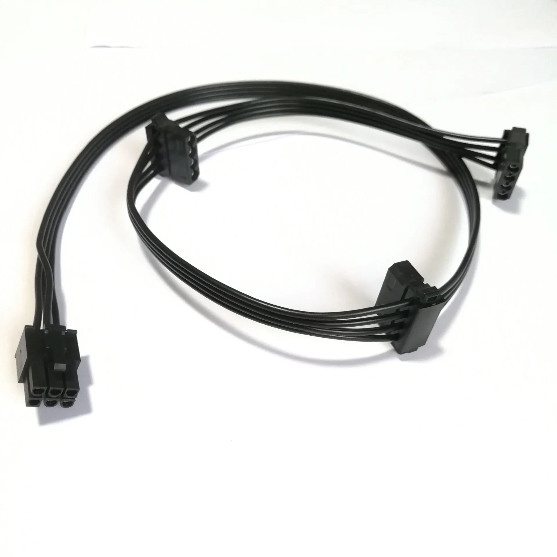 DHgate.com:6-Pin to Motherboard HDD IDE Molex Power Cable w/3x 4-Pin ...