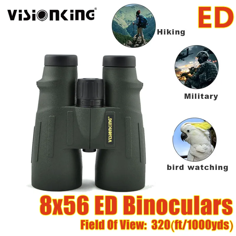 8x56 ED Binoculars - Powerful Long Range Telescope, Professional HD ...
