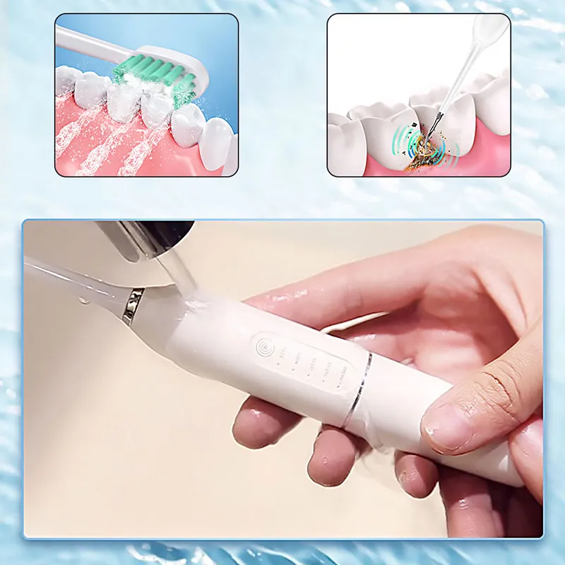 Ultrasonic Dental Scalers Waterproof Electric Teeth Cleaner With 800mAh Battery For Tartar ...