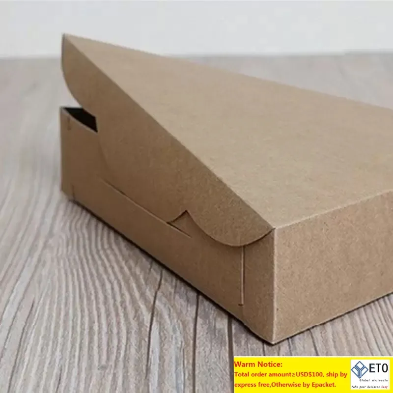 Pizza Box Packaging Set Triangle Paper Food Wrapping Large Cardboard ...