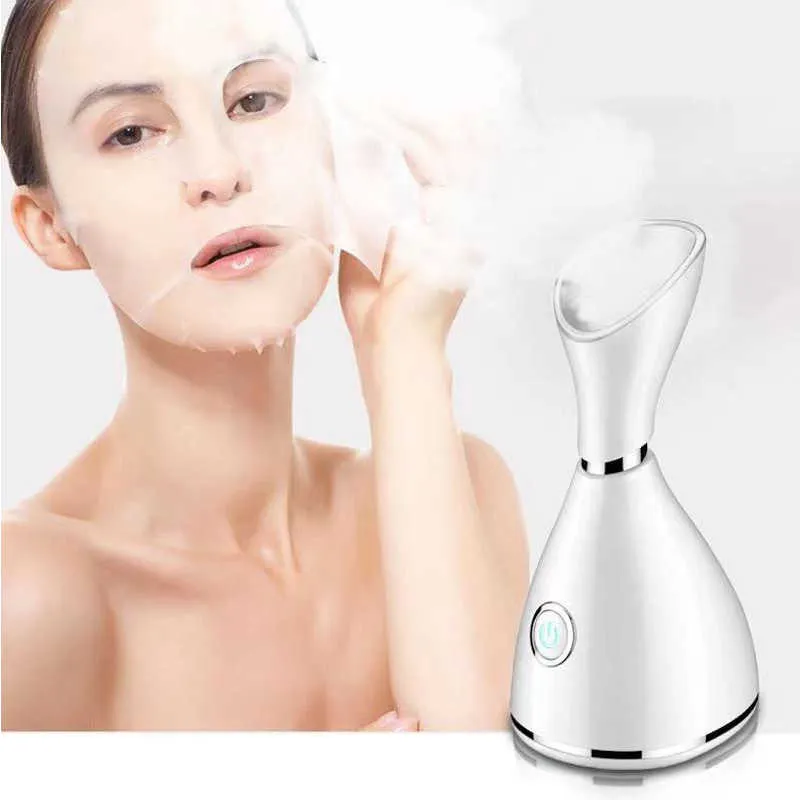 Nano Ionic Facial Steamer - Deep Cleansing Warm Mist Face Spa for ...
