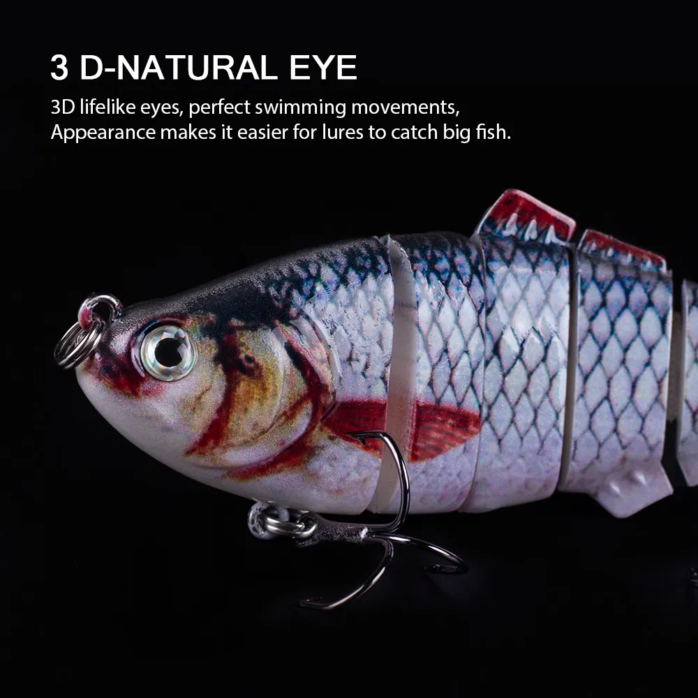 Electric Fishing Lure Robotic Fishing Lure, 2025 New 3D Bionic Swimming ...