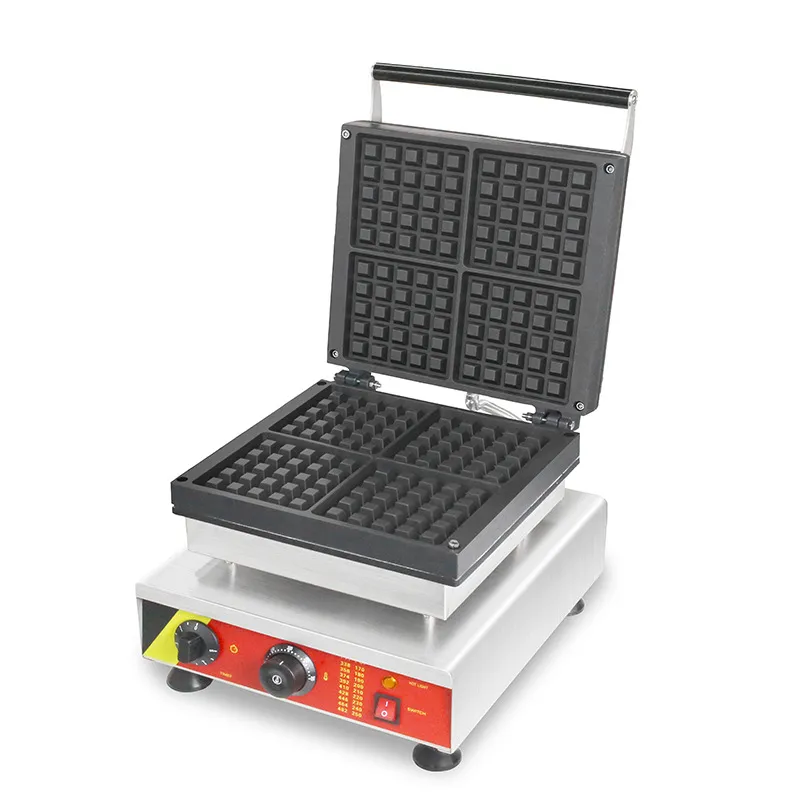 DHgate.com:4-Slot Electric Non-Stick Waffle Maker Machine for Breakfast ...
