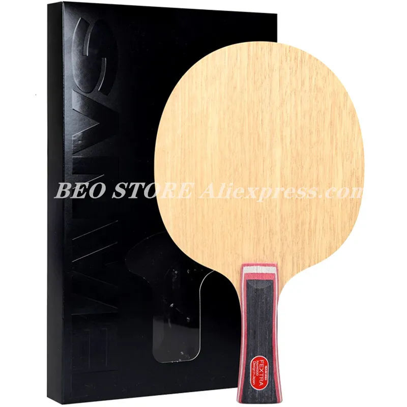 DHgate.com:SANWEI F 7 Pure Wood Table Tennis Racket with Stiga Clipper ...