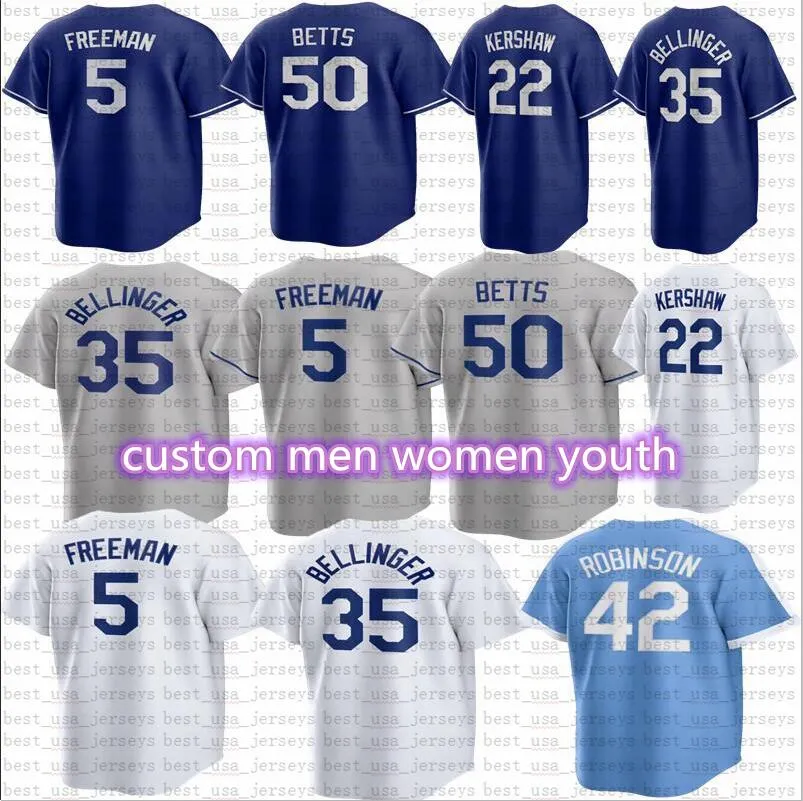 DHgate.com:2023 Mookie Betts Freddie Freeman Baseball Jerseys Clayton ...