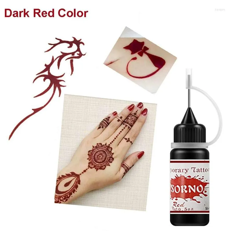 DHgate.com:2 Color Temporary Tattoo Inks for Women, Men, Kids - Semi ...