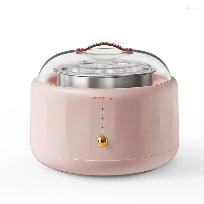 DHgate.com:1L Small Yogurt Maker, 220V, 304 Stainless Steel Liner, Pink ...
