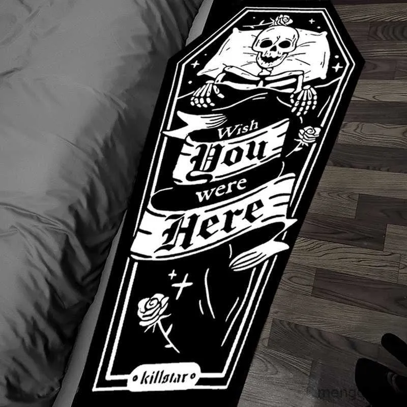 DHgate.com:Gothic Skulls Demon Carpet - Non-Slip Punk Rug for Home ...