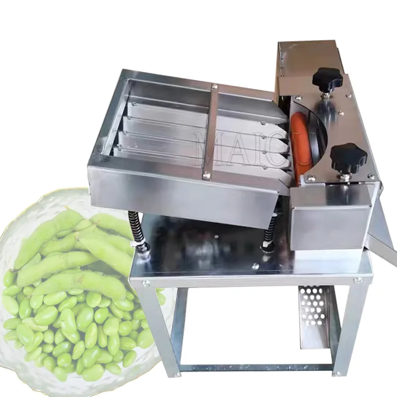 High Efficiency Pea Sheller Yellow Green Bean Skin Removing Machine ...