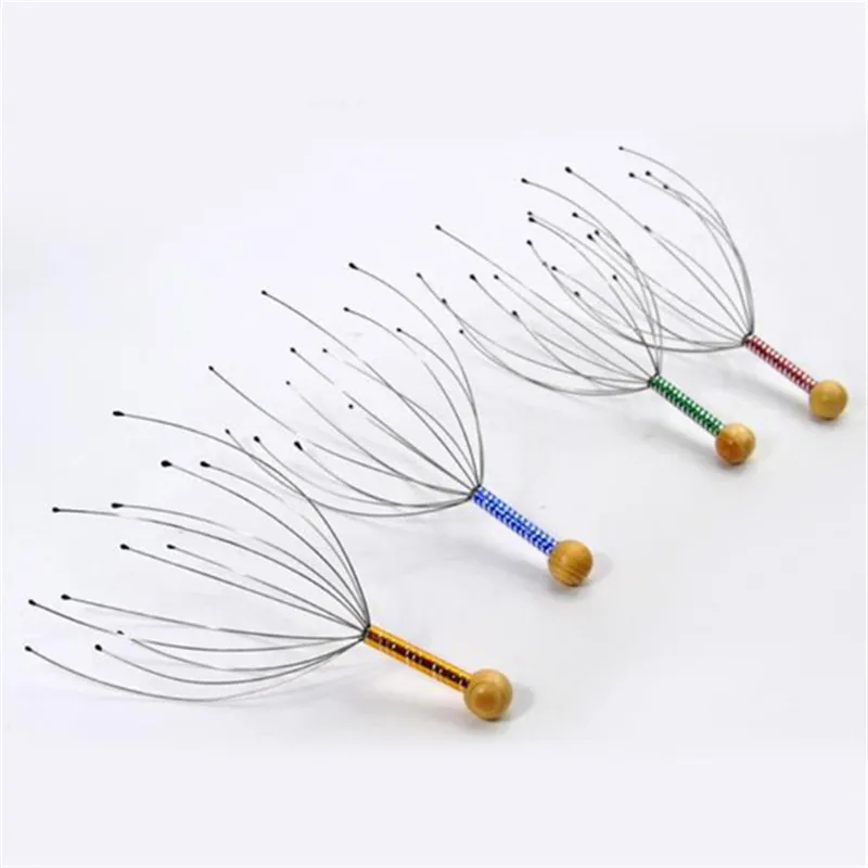 Stainless Steel Wire Manual Scalp And Hand Head Scalp Massager With ...