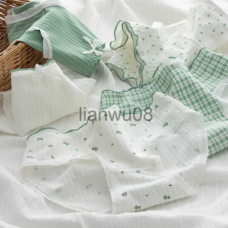 DHgate.com:Panties New Teenage Underpants Young Girl Briefs Green Dot ...