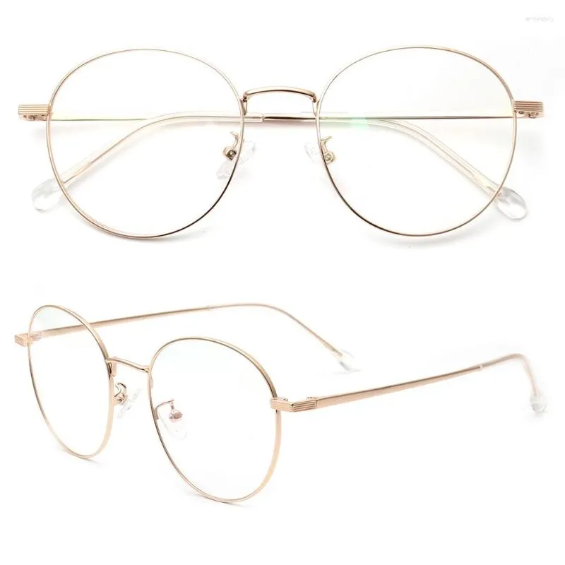 DHgate.com:Classic Round Metal Eyeglasses for Men and Women, Fashion ...