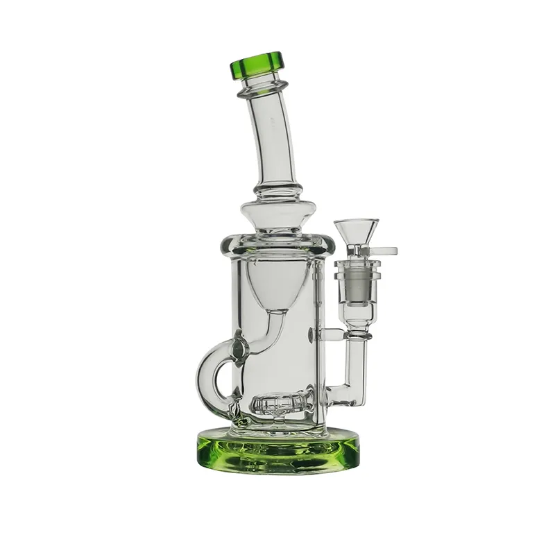 Straight Inside The Triangle Type Hookahs Glass Bong Recycler Pipa De ...