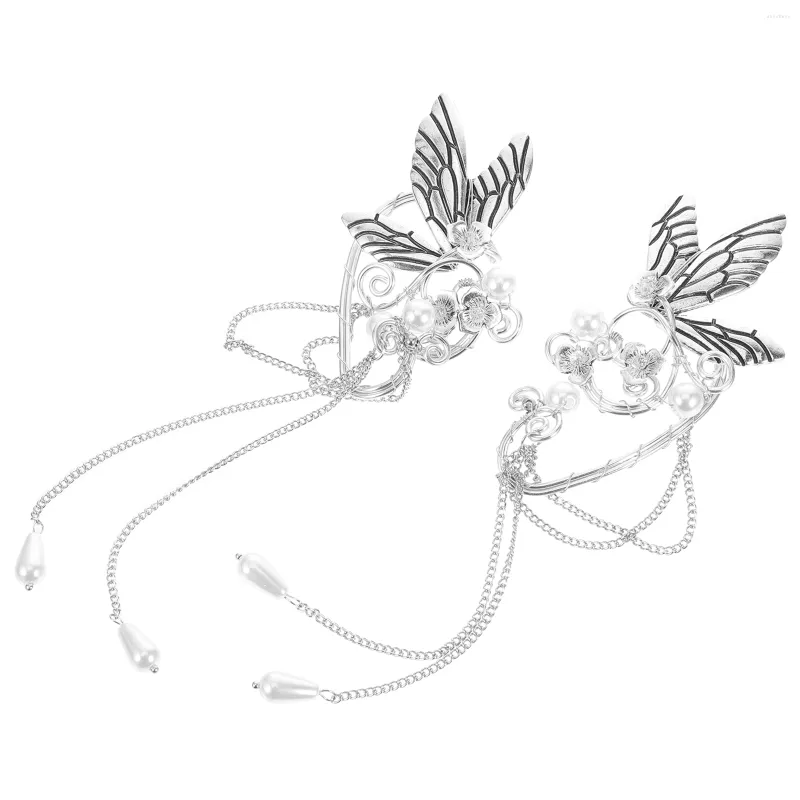 Elven Ear Cuff Earrings - No Piercing Fairy Ear Clips for Women ...