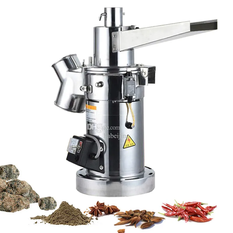 Electric Grain Mill Grinder 3000W Powerful Soybean & Cereal Crusher ...