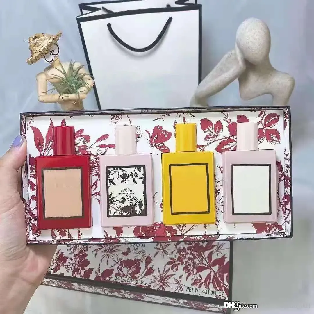 Women's Perfume Gift Set - 4 x 30ml Cologne Spray, Bloom Lady Fragrance ...