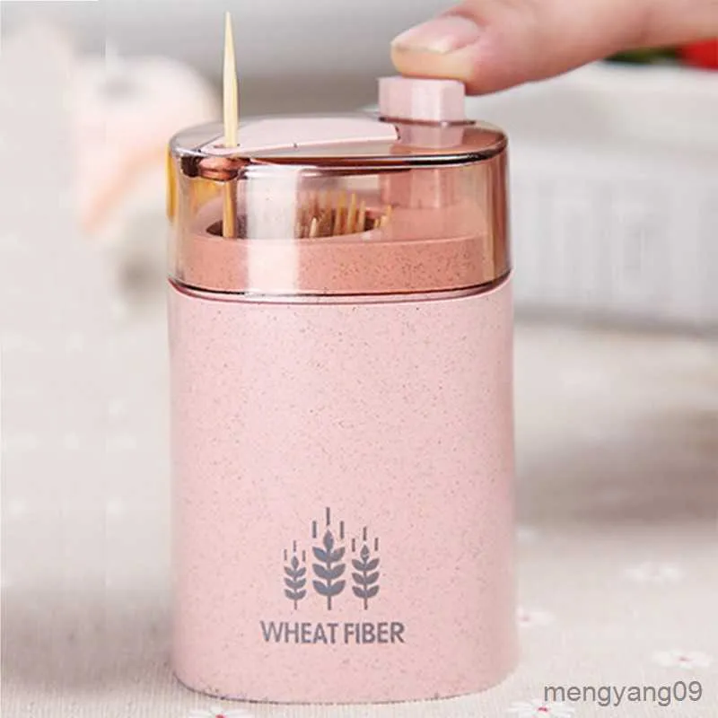 DHgate.com:Wheat Straw Automatic Toothpick Holders, 2-Pack Eco-Friendly ...