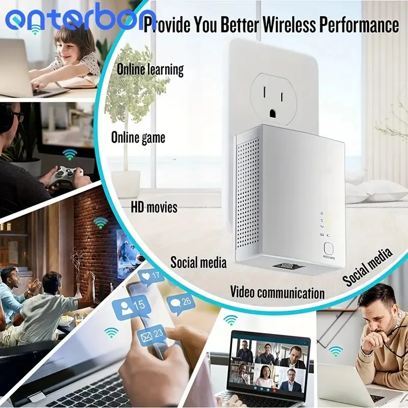 DHgate.com:WiFi Range Extender: Boost Your WiFi Signal Up to 9345sq.ft ...