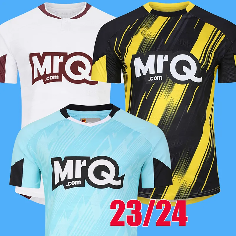 23 24 WatfordS Soccer Jerseys Football Shirts 2023 2024 Men Kids Kit ...