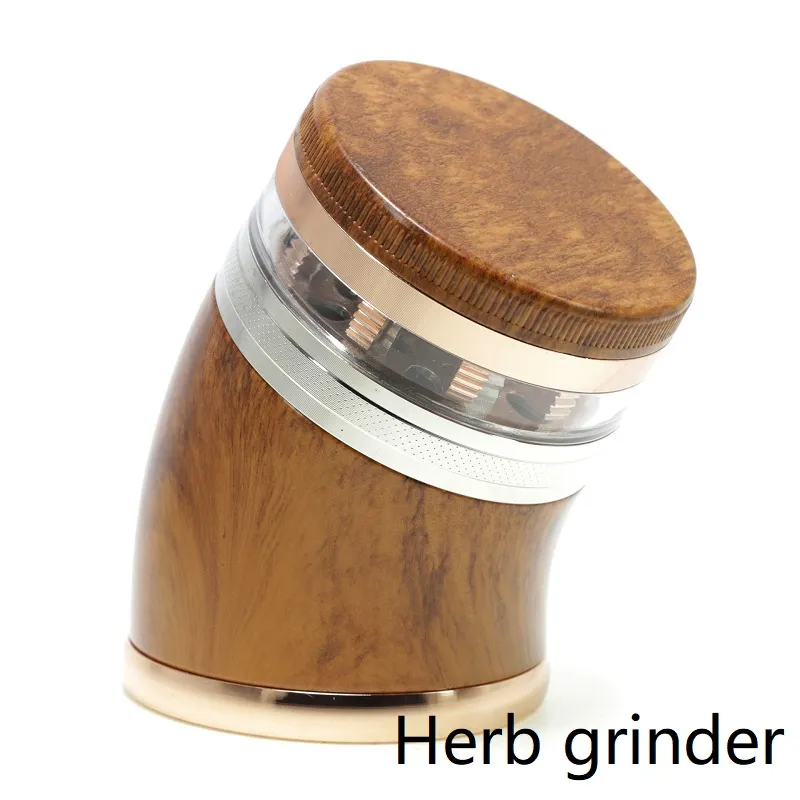 DHgate.com:Zinc Alloy 5-Layer Plastic Lid Wooden Herb Grinder | Curved Abrasive Grinding:Home ...