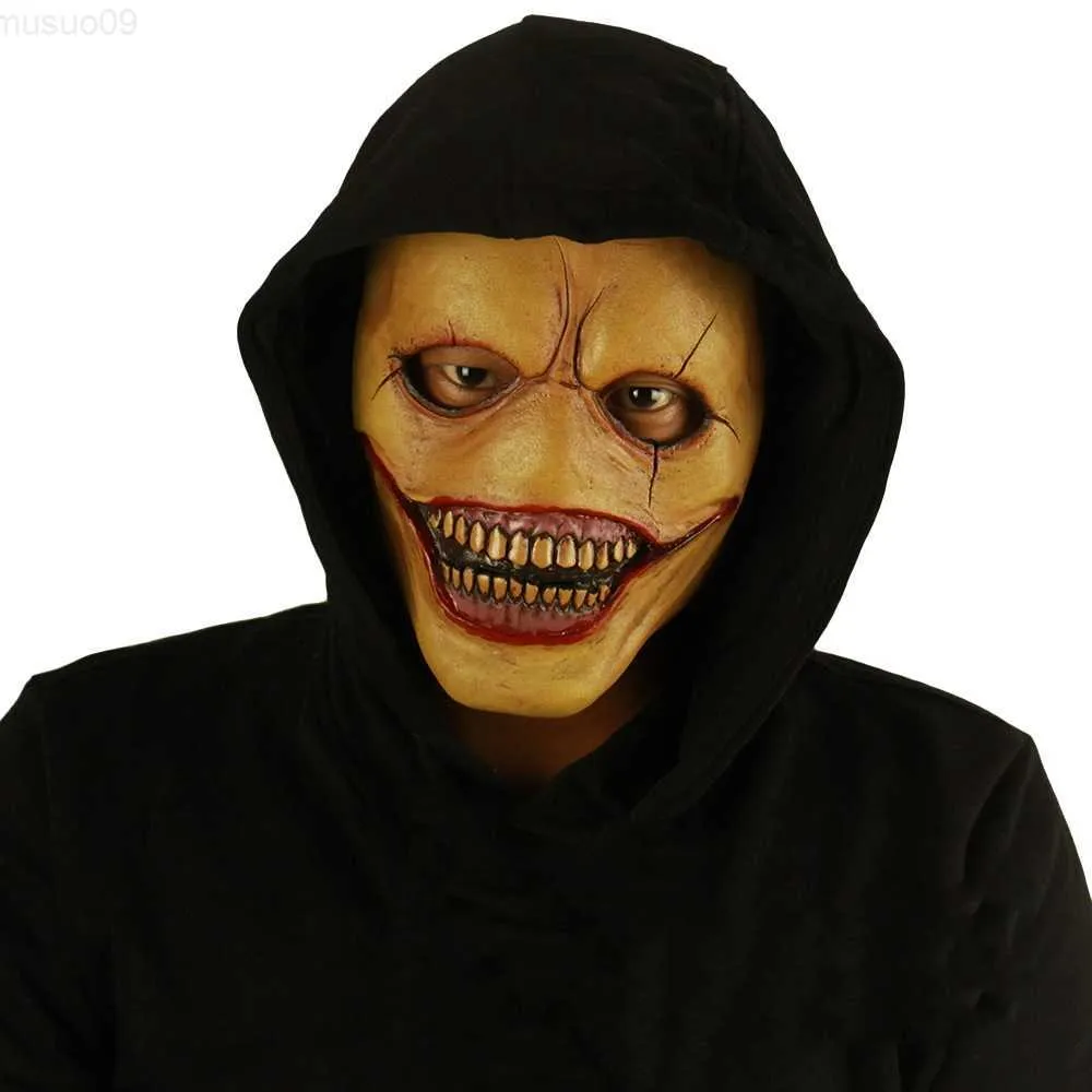Creepy Demon Latex Scary Mask For Halloween Cosplay And Horror Parties ...