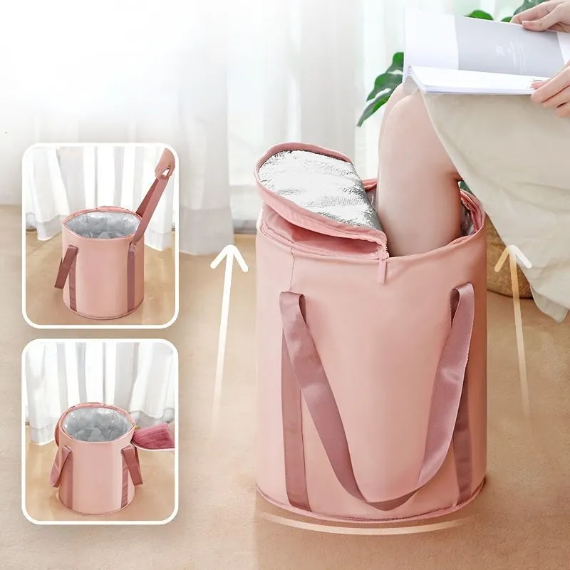 DHgate.com:Portable Foot Soaking Bucket, Folding Travel Thermal ...