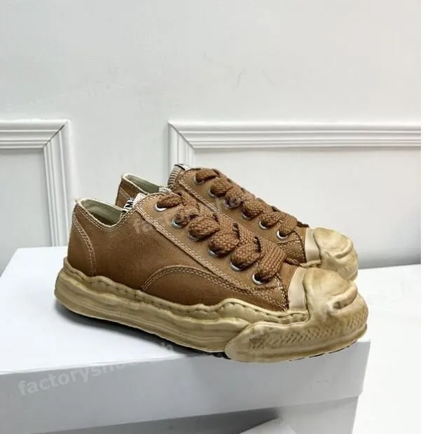 MMY Dissolving Mens Canvas Sneakers Designer Trainers With Platform ...