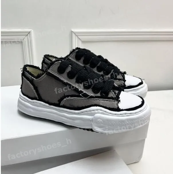 MMY Dissolving Mens Canvas Sneakers Designer Trainers With Platform ...