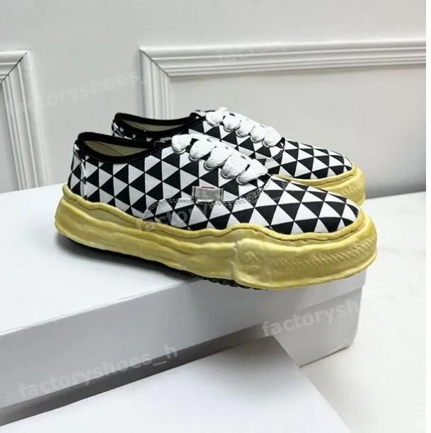 MMY Dissolving Mens Canvas Sneakers Designer Trainers With Platform ...