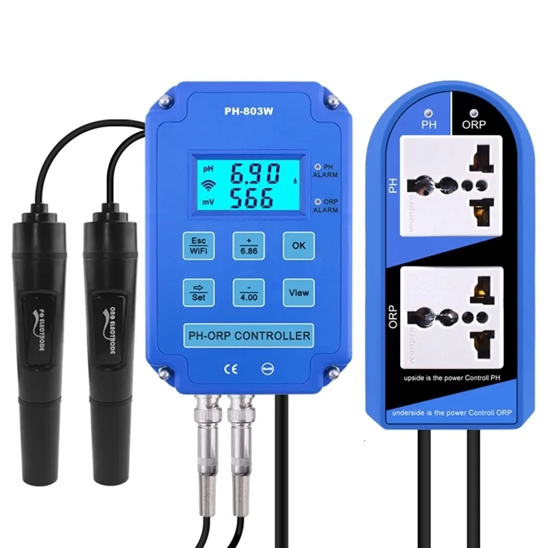 DHgate.com:2024Smart Fish Tank Water Quality Monitor, WiFi pH ORP ...