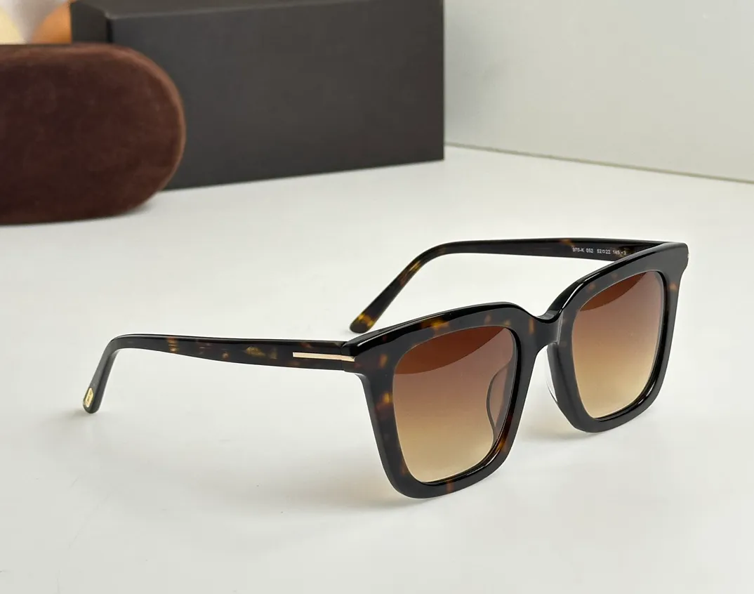 DHgate.com:Women's Havana Brown Gradient Sunglasses UV400 Protection ...