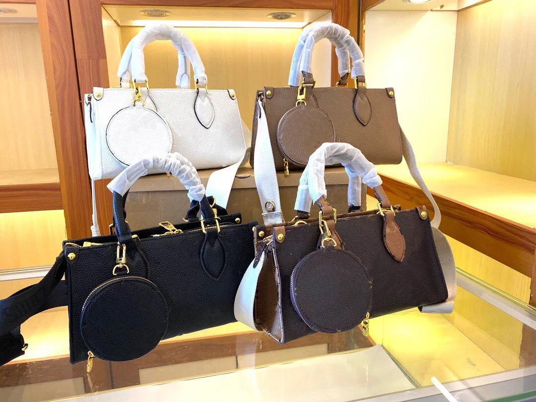 Designer Monogrammed Crossbody Embossed Handbag With Toron Handle For ...