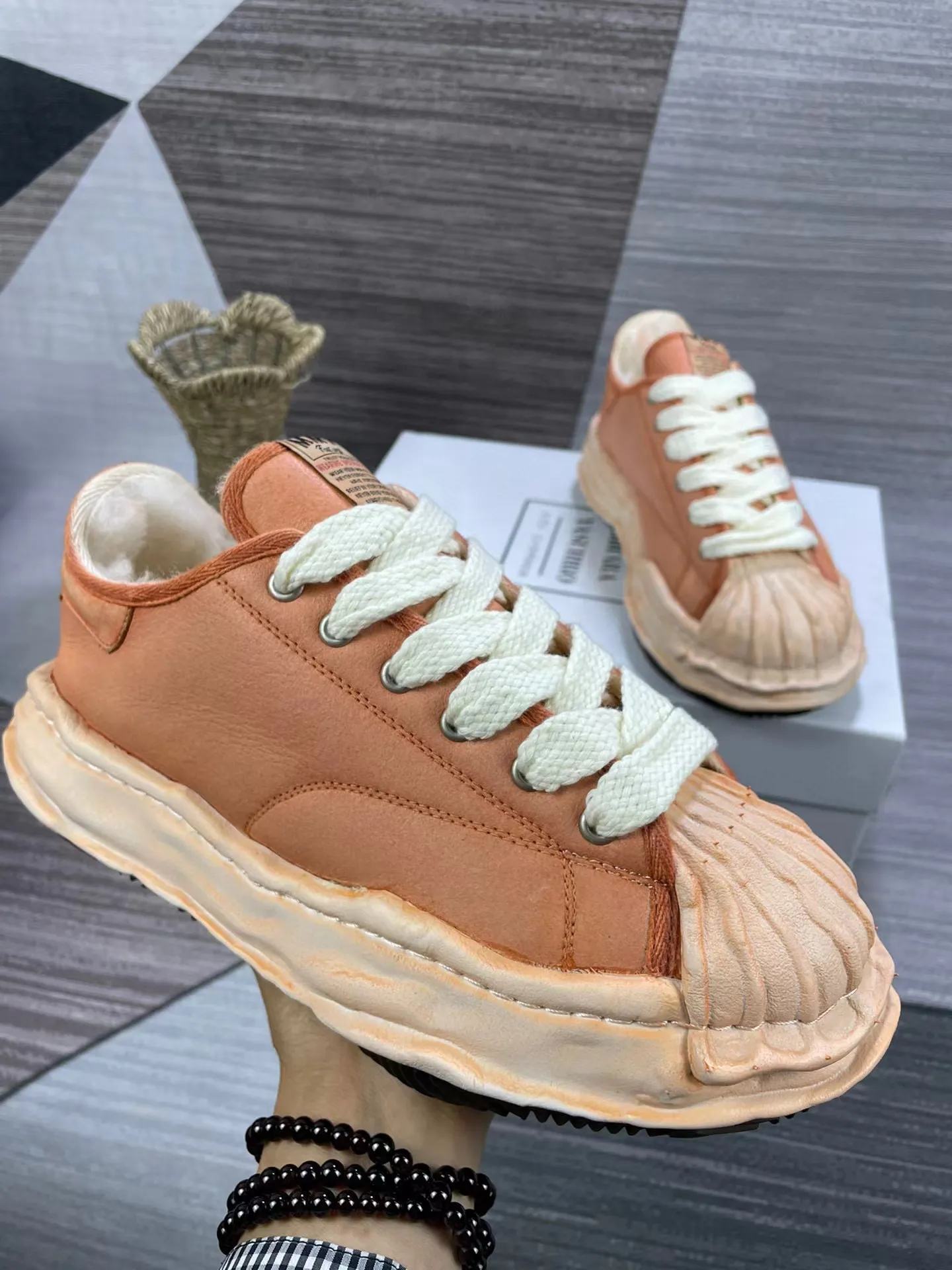 MMY Dissolving Mens Canvas Sneakers Designer Trainers With Platform ...