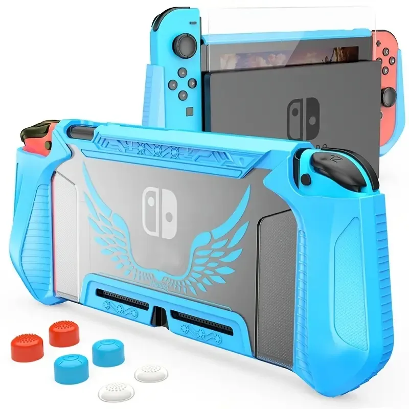 DHgate.com:For Nintendo Switch Protective Case with Tempered Glass ...