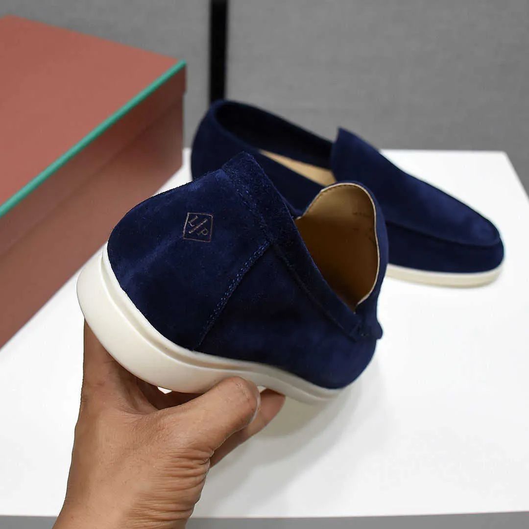 LP shoes loro piano LP shoes Slip-on shoe Leather lovers casual loafers ...