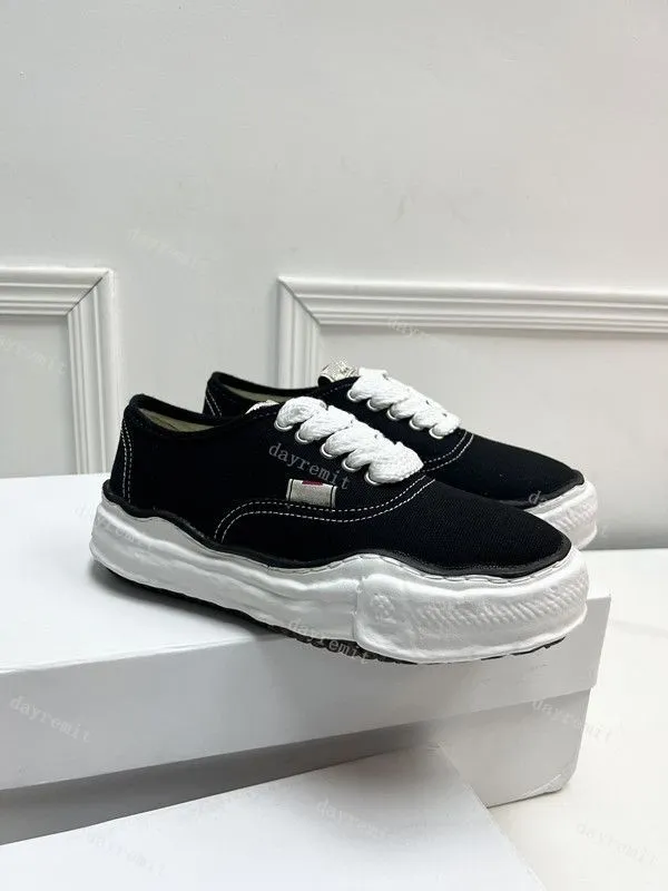 MMY Dissolving Mens Canvas Sneakers Designer Trainers With Platform ...