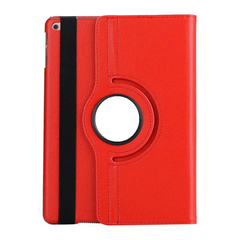 Shockproof Red PU Leather Metro Pcs Tablet Case With 360° Rotation And ...