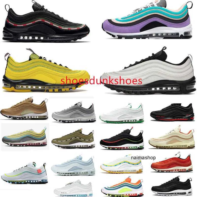 2026 New 97 Mens Running Shoes OG X UNDEFEATED Black Summit Triple ...