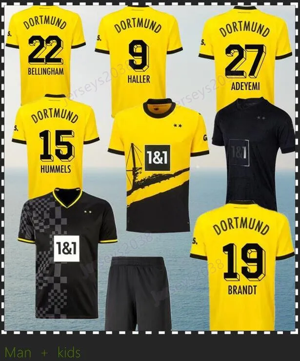 DHgate.com:2024/24 REUS Borussia Dortmund Home Soccer Jersey for Kids ...