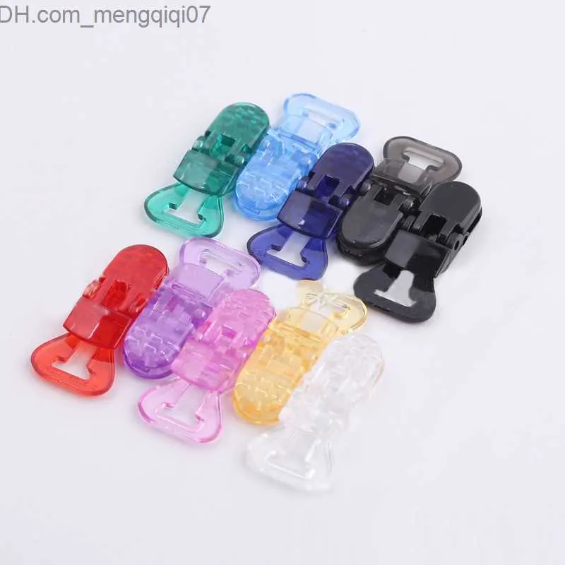 DHgate.com:Pacifier Clips - 30 Pack Transparent Plastic T-Clips for ...