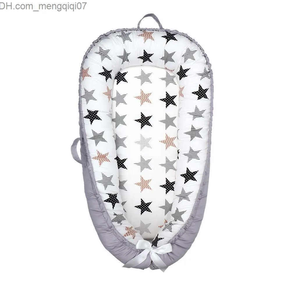 Portable Baby Nest Bed - Travel Bassinet, Newborn Lounger, Breathable ...