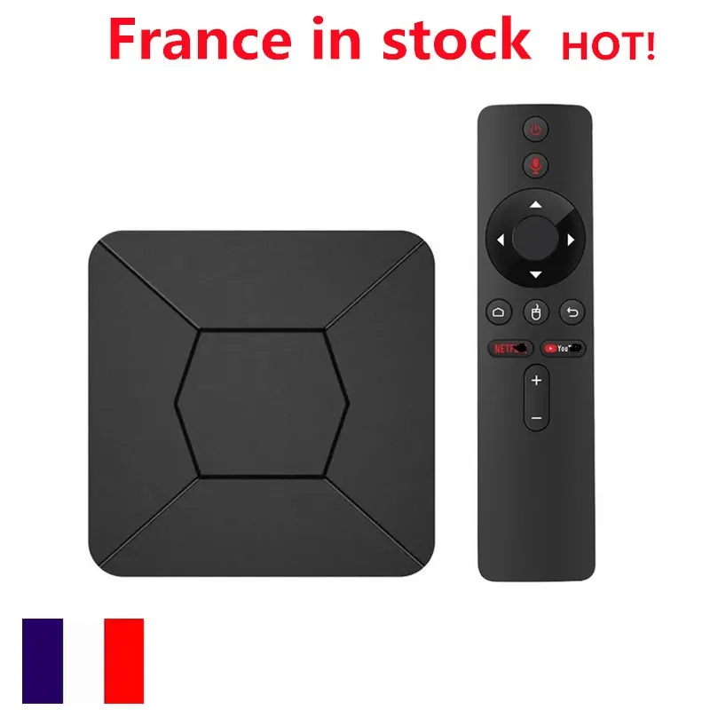 France iN STOCK Q5 Android 10 TV Box: 4K HD Streaming, Dual WiFi ...
