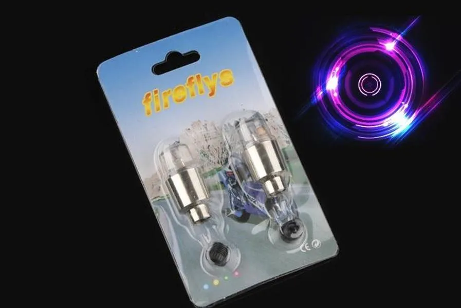 DHgate.com:Multicolor LED Bike Wheel Light Caps 4 Pack, Flashing ...