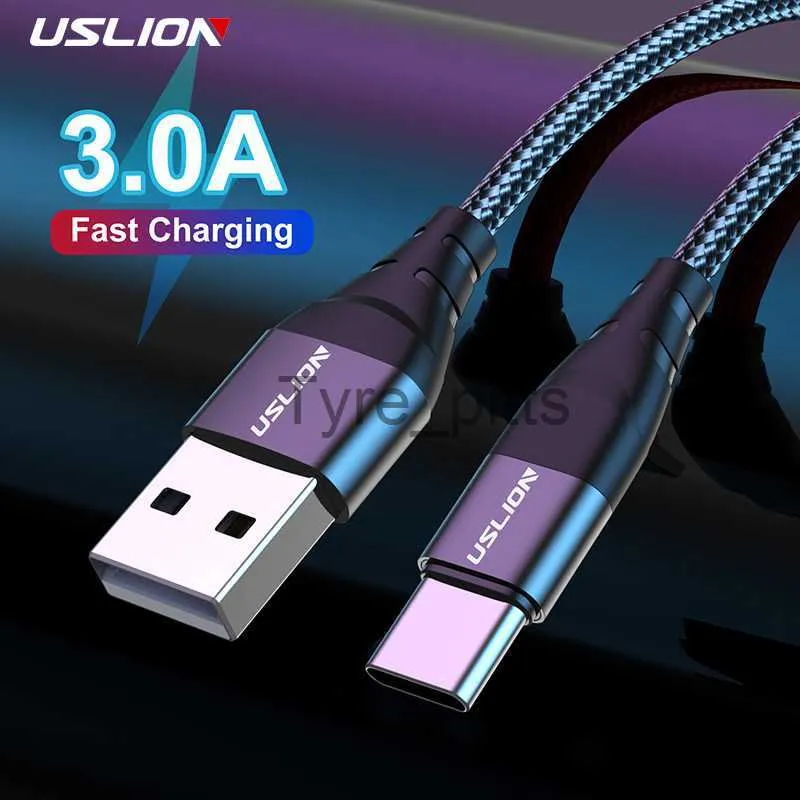 DHgate.com:USLION USB Type C Cable, Nylon Braided Fast Charging USB C ...