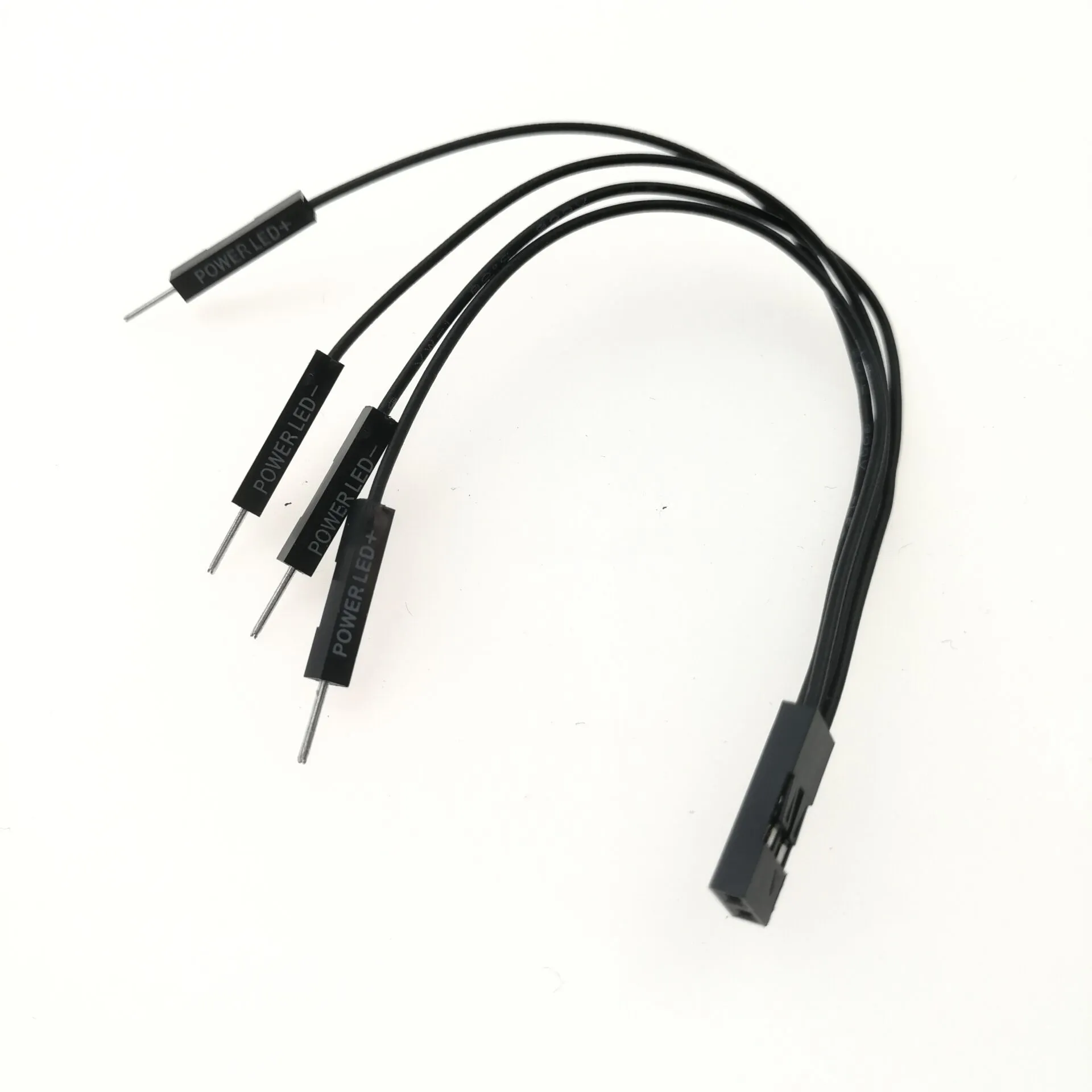 10 Teile/Los Motherboard Power LED + LED Kabel 2 Pin 2 Zu 4 Splitter ...