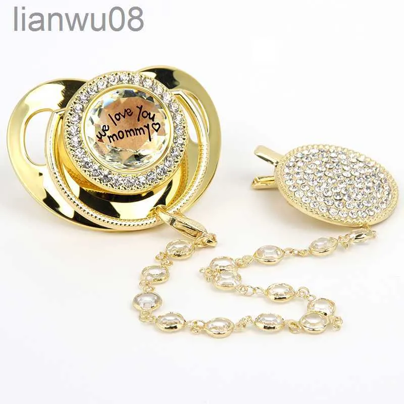 DHgate.com:Luxury Pearl Pacifier Clip: Personalized Bling Soother for ...