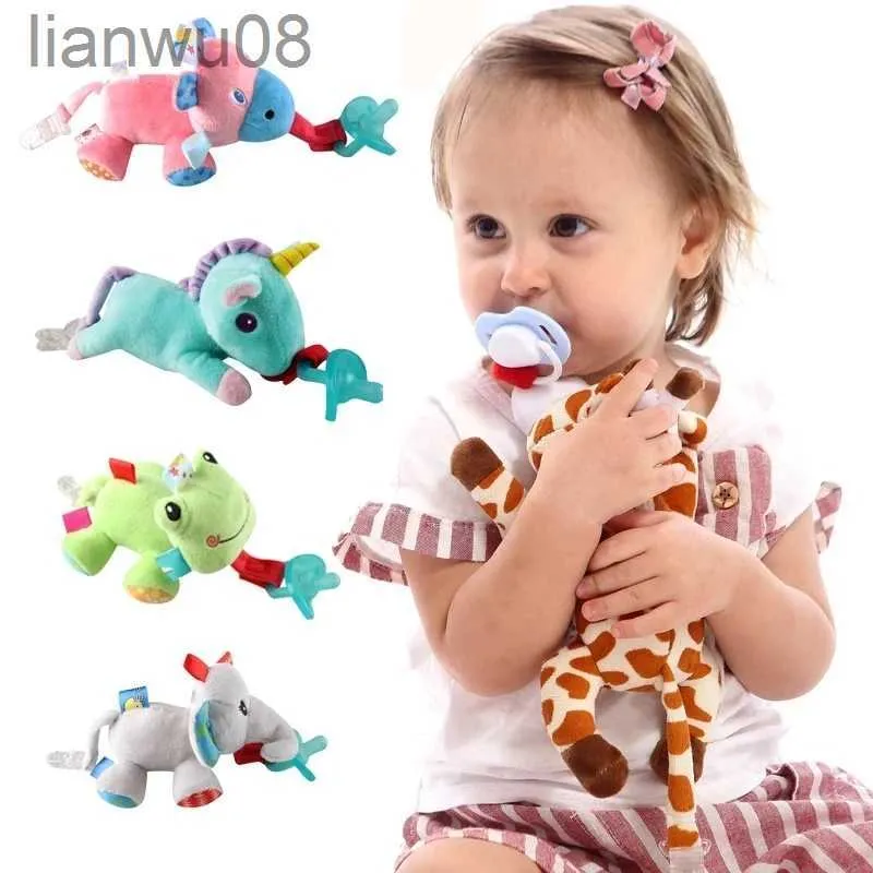 Pacifiers# Baby Pacifier Silicone Cute Cartoon Animals Shape Pacifier ...
