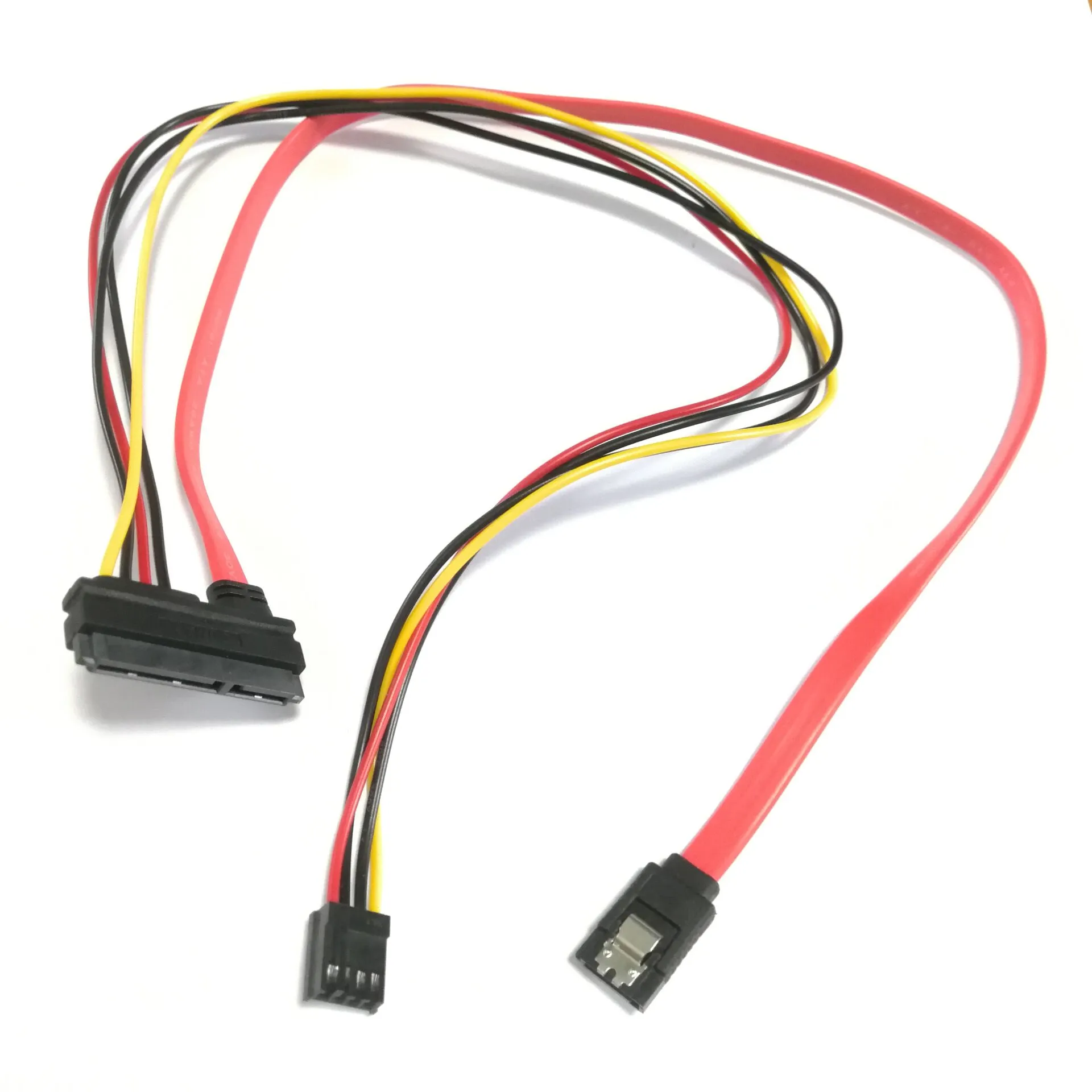 2 In 1 SATA Data And Floppy Power Cable: 7Pin SATA Data + 4Pin FDD ...