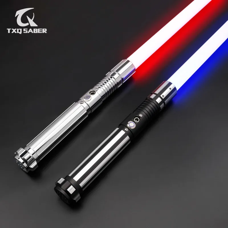 TXQSABER RGB LED Smooth Swing Lightsaber With Of Sound And Light ...
